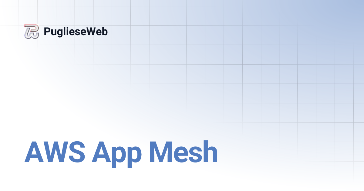 AWS App Mesh | PuglieseWeb