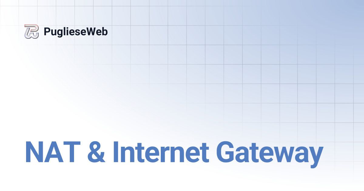 NAT & Internet Gateway | PuglieseWeb